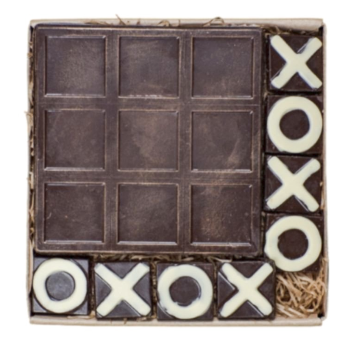 Gioco del tris in cioccolato, 250g a prezzo conveniente in offerta