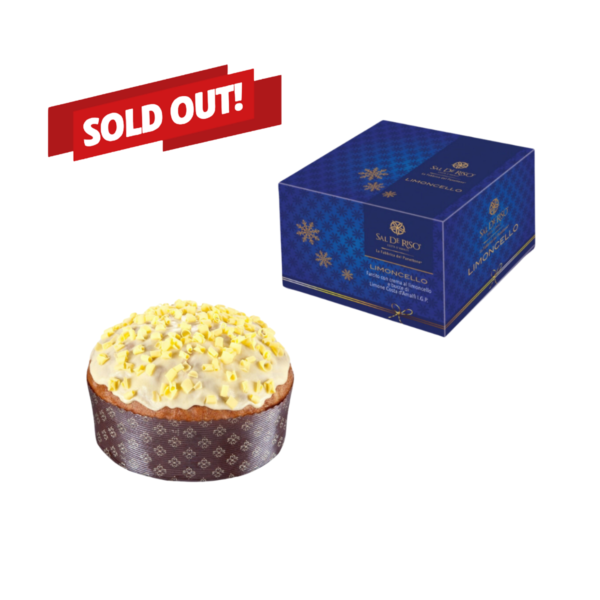 Panettone Limoncello, primé, Sal De Riso, 500g