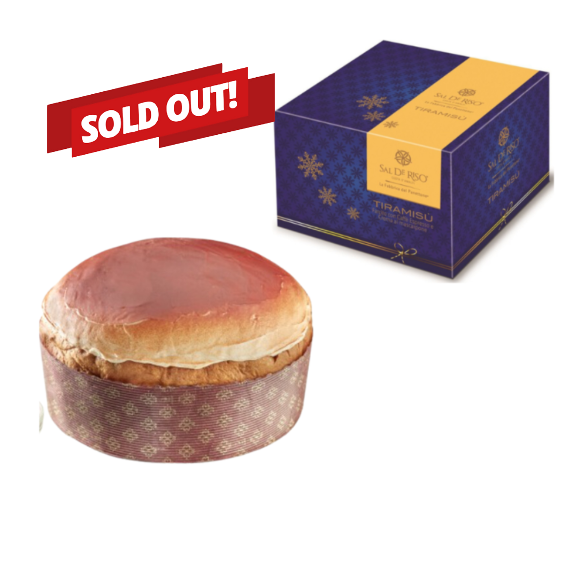 Sal de Riso Panettone 1kg: Panettone al Tiramisù