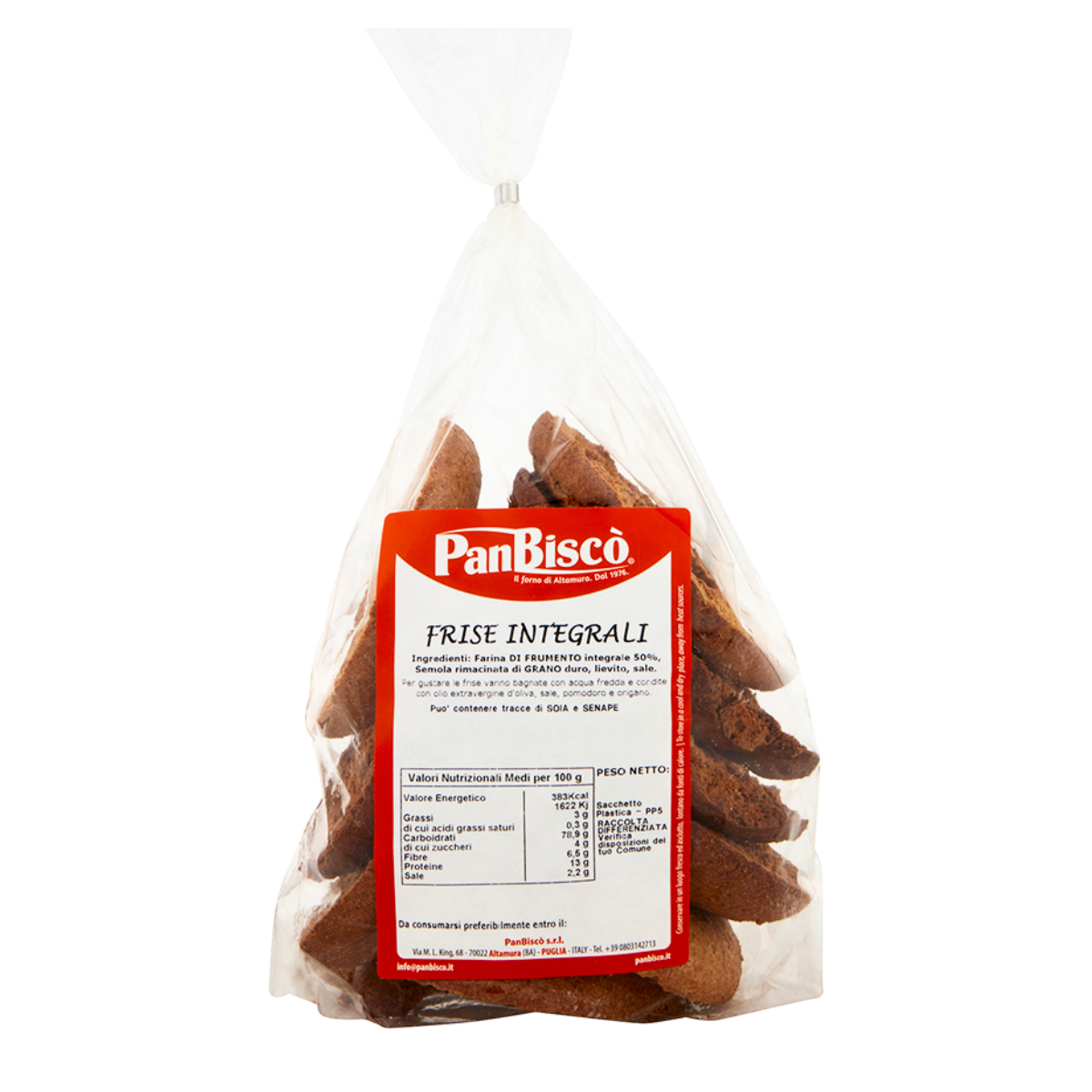 Frise de blé entier, 300g